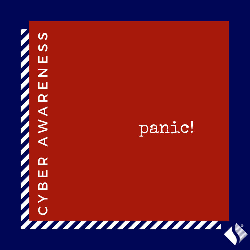 Panic! – Community Spirit Bank